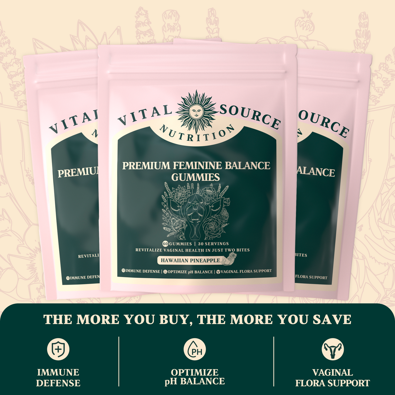 Feminine Balance Gummies – Vital Source Nutrition Inc.