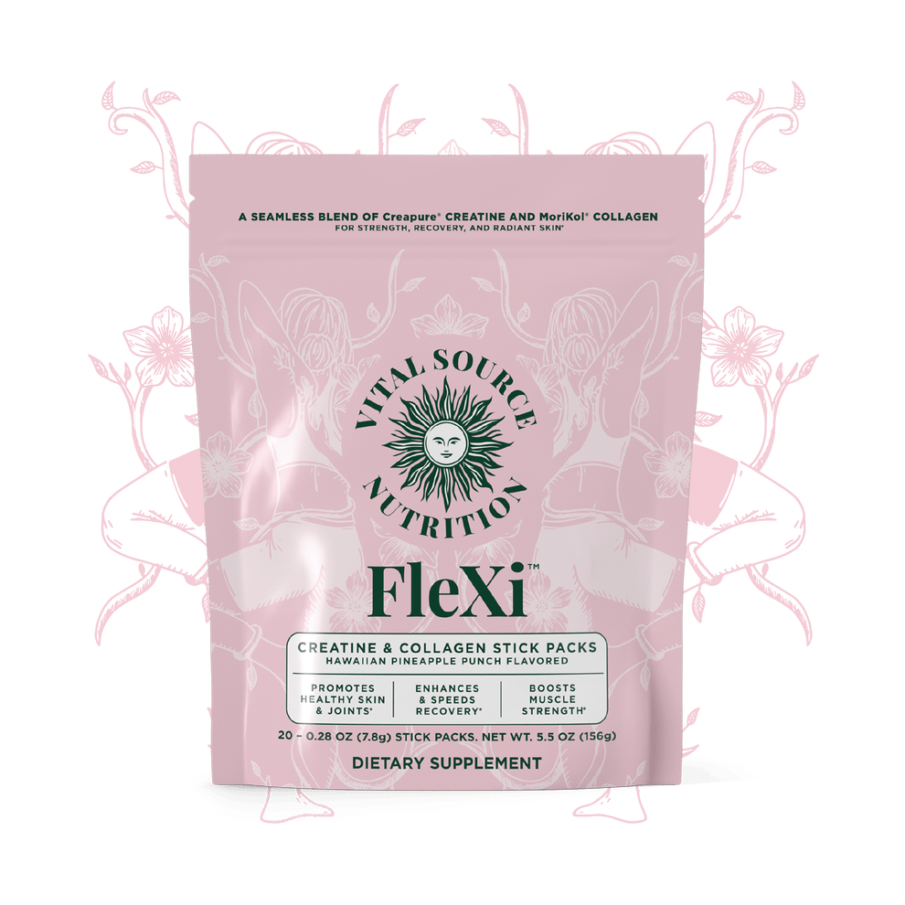 FleXi™ Creatine & Collagen Stick Packs – Vital Source Nutrition Inc.